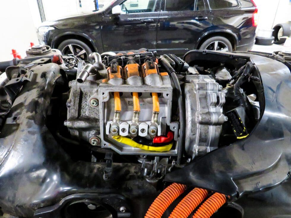 Achteras en ERAD-koppeling reparatie Volvo XC90 T8 Twin Engine