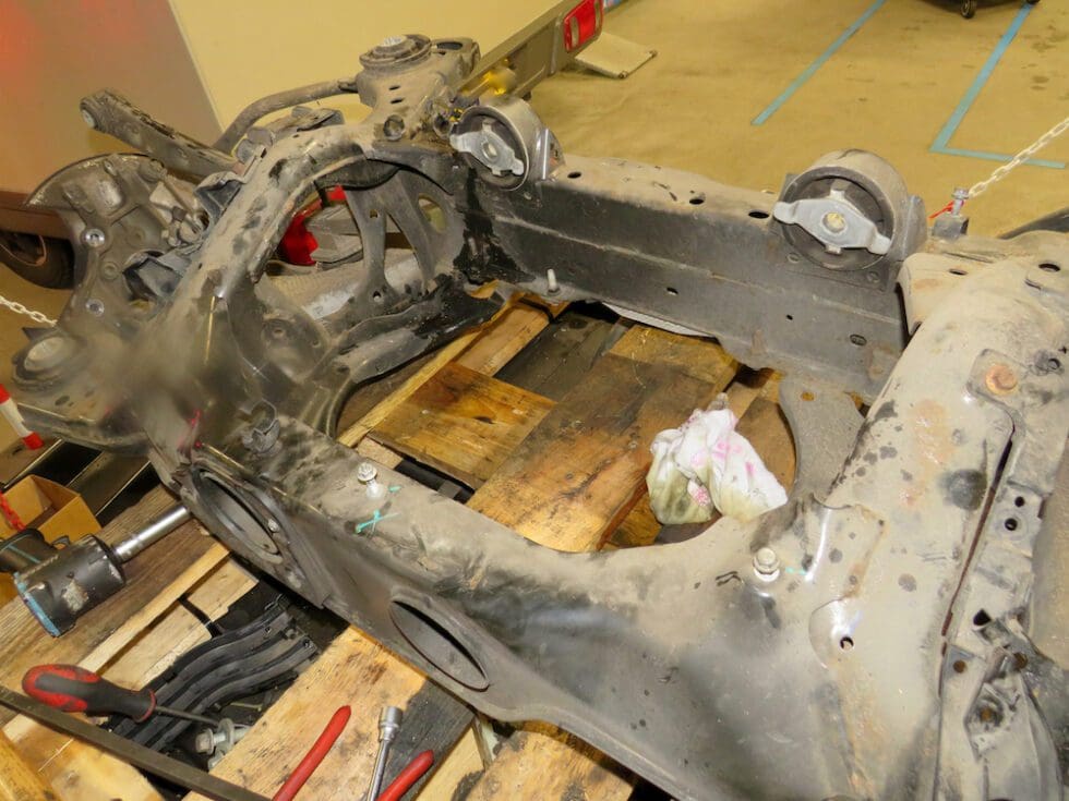 Achteras en ERAD-koppeling reparatie Volvo XC90 T8 Twin Engine